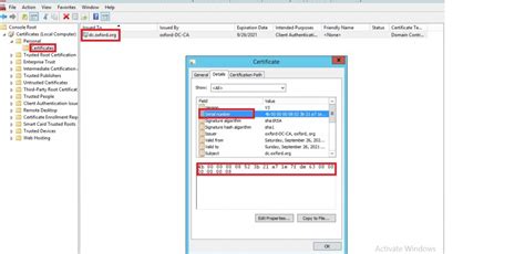 SSL Disappear From The Certificate List Of Windows Server Securing Enterprise Active Directory