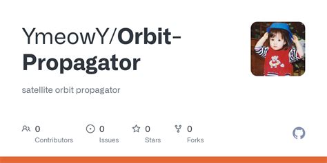 Github Ymeowyorbit Propagator Satellite Orbit Propagator