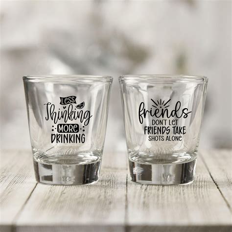 Shot Glass Svg Tequila Glass Svg Funny Shot Glass Sayings Bundle 50