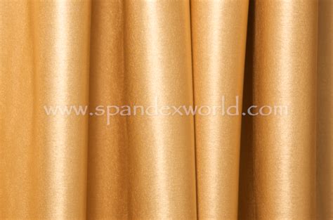4 Way Metallic Spandex Matte Gold