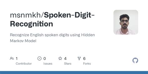 Github Msnmkh Spoken Digit Recognition Recognize English Spoken