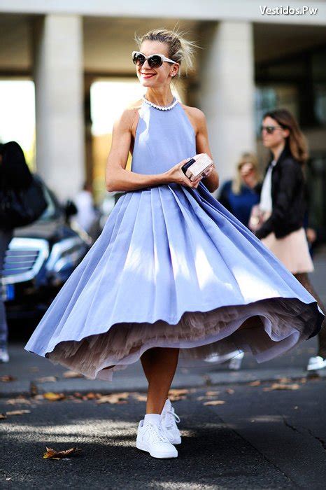66 Vestidos Con Tenis Zapatillas Converse Adidas Y Vans ¡revisa Todas