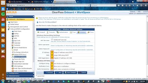 Tutorial ONBOARD USING DUAL SSID Security