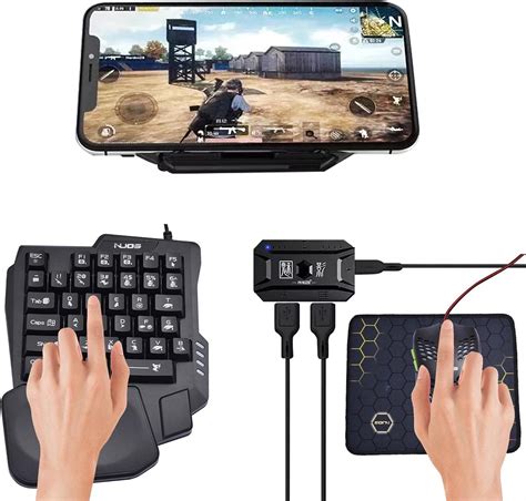 Bexdug Half Keyboard Wireless Rgb Gaming Keyboard And Mouse 35