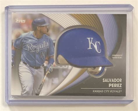 Yahooオークション Salvador Perez 2022 Topps Commemorative Batti