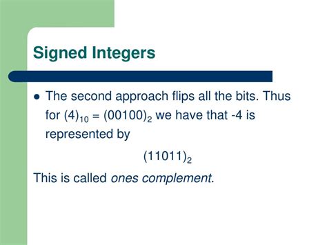 Ppt Bits Data Types And Operations Chapter 2 Powerpoint