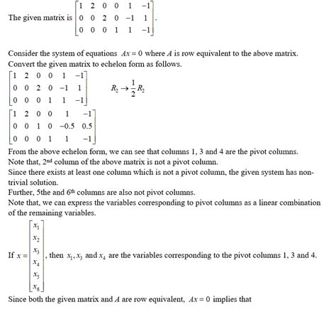 answered describe all solutions of ax 0 in… bartleby