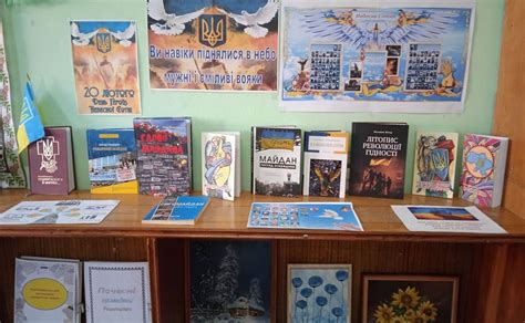 До Дня Героїв Небесної Сотні у бібліотеках громади презентували книжкові виставки Решетилівщина Ua