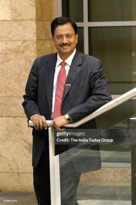 Chairman Of Satyam Computers B Ramalinga Raju Poses For A News Photo Getty Images