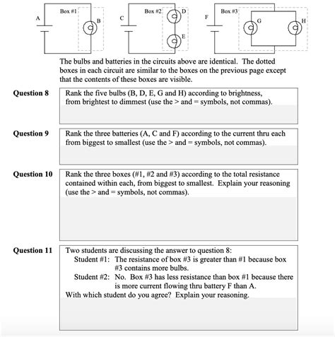 Solved B E Assume That The Two Batteries In The Circuits At Chegg Com