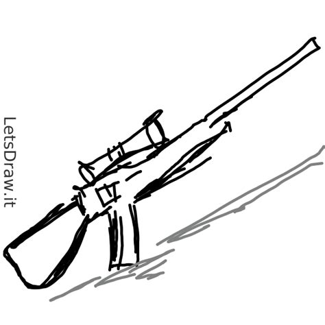How To Draw Sniper Rifle Ejbice Png LetsDrawIt How To Draw Sniper Rifle Ejbice Png LetsDrawIt