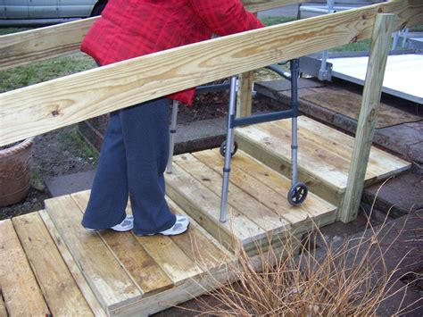 How To Build A Wheelchair Ramp For 4 Steps Design Talk