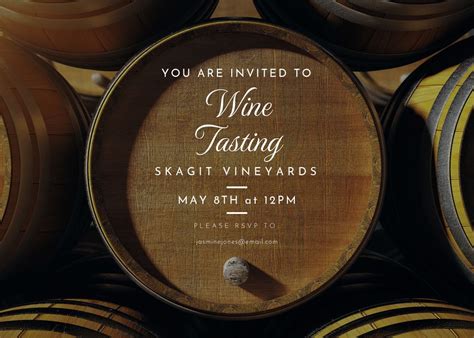 Invitation Wine Tasting 28 Customizable Invitation Template Shutterstock