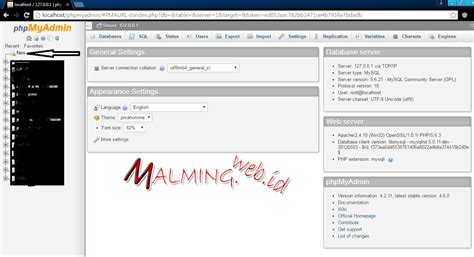 Tutorial Cara Membuat Database Website Dengan Xampp Lengkap Dengan Gambar Malming