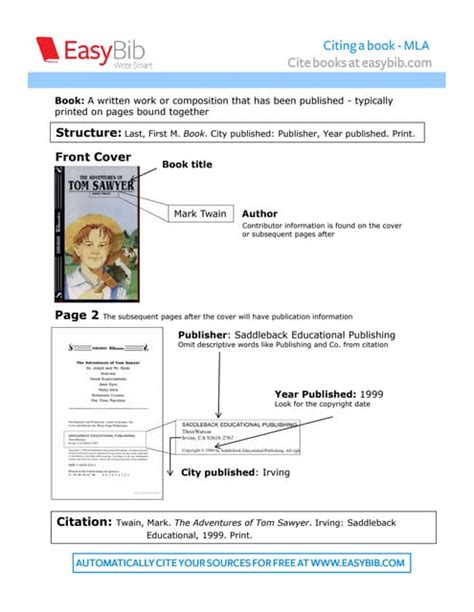 Citing A Book In Mla Pdf Desktop Publishing Computer Software And Applications