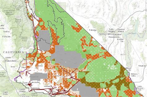Figure Ii 4 5 Drecp Proposed Lupa And Final Eis Alternative 1 Renewable Energy Development