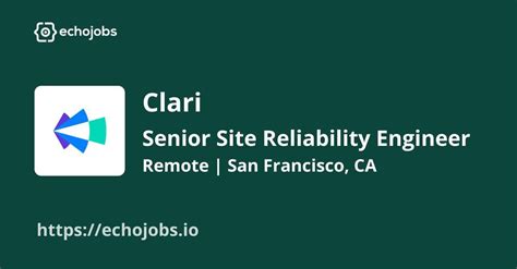 Clari Is Hiring Senior Site Reliability Engineer Infrastructure