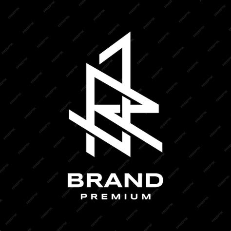 Premium Vector Monogram Initials Letter Jr Logo Design