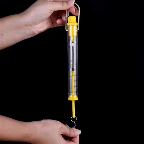 N Dynamometer Plastic Tubular Spring Scale Dual Grandado