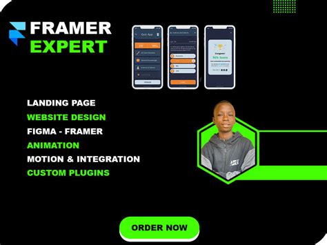 get responsive framer website framer animation figma to framer