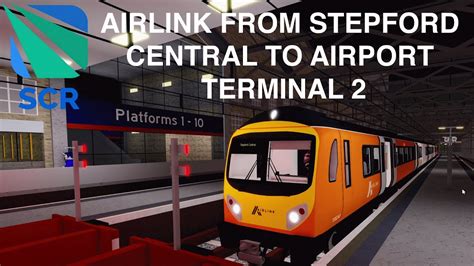 Scr Class 185 On Airlink From Stepford Central To Airport Terminal 2