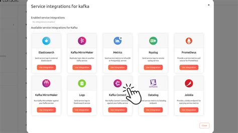 Managed Apache Kafka Connect Aiven