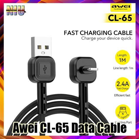 AWEI CL In Fast Charging Cable Mobile Phone Holder Awei CL In Charger Shopee