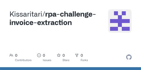 GitHub Kissaritari Rpa Challenge Invoice Extraction