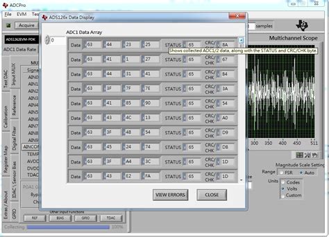 Ads1262 Evm Pgarailfault With Adcpro Data Converters Forum Data Converters Ti E2e Support