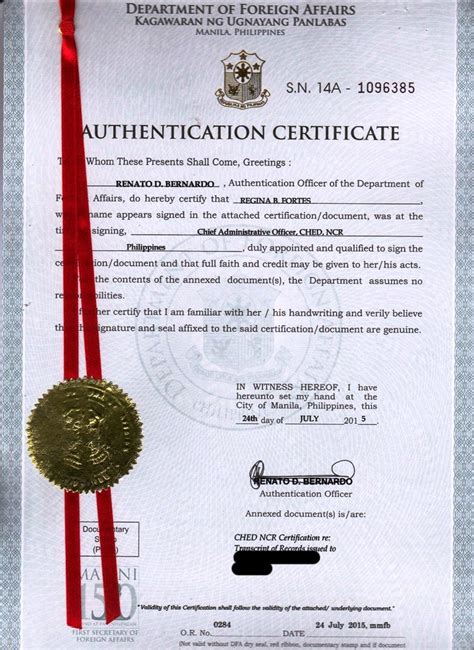 The Viewing Deck Dfa Red Ribbon Authentication Process