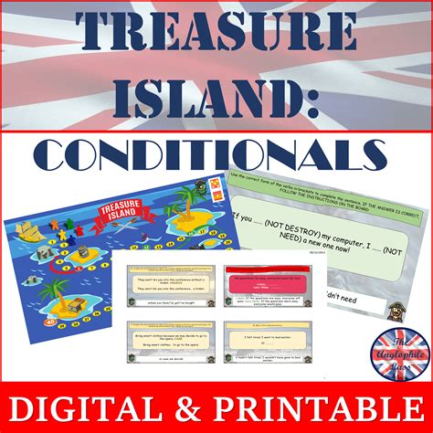 Treasure Island Conditional Sentences Ppt Pirate Game Plus Printables Made By Teachers