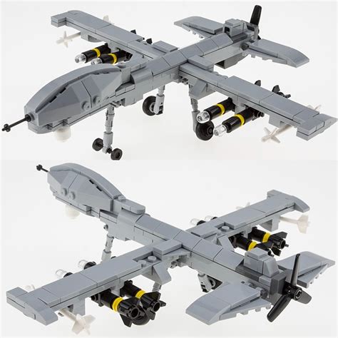 군사 빌딩 블록 장난감 날개 Loong Uav 특수 부대 정찰 항공기 무장 헬리콥터 조립 장난감 소년을 위한 선물 Abs