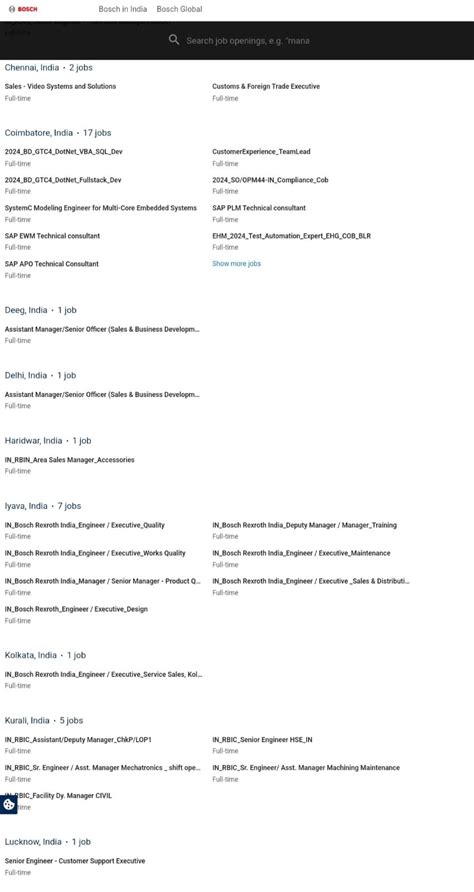 nandini bhandari on linkedin applynow jobvacancies hiring boschindia careeropportunities