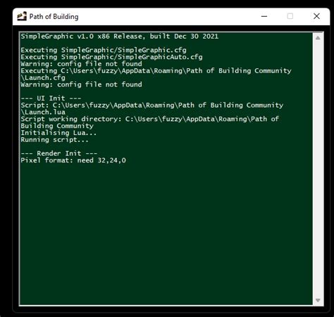 Pob Crashes On Startup · Issue 4736 · Pathofbuildingcommunitypathofbuilding · Github