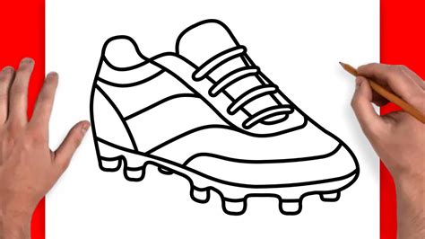 How To Draw Soccer Cleats Drawing Step By Step Youtube