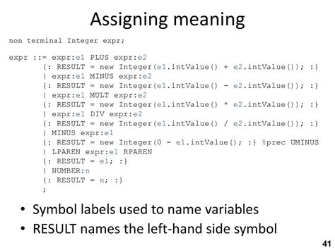 Fall Compiler Principles Lecture 4 Parsing Part 3 Ppt Download