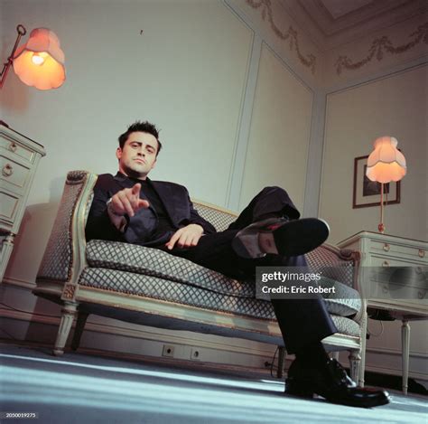 American Actor Matt Leblanc At The Ritz Paris Hotel Leblanc Is Best