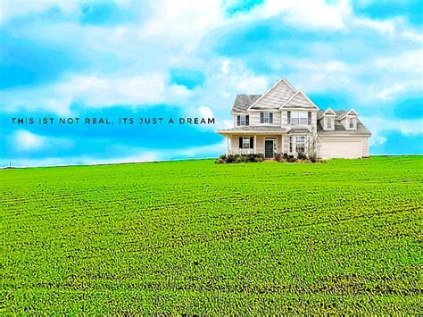 Liminal Space Field With Tree And House Dreamcore R Liminalspace