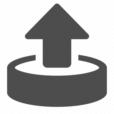 Arrow Data Database Internet Upload Icon Download On Iconfinder