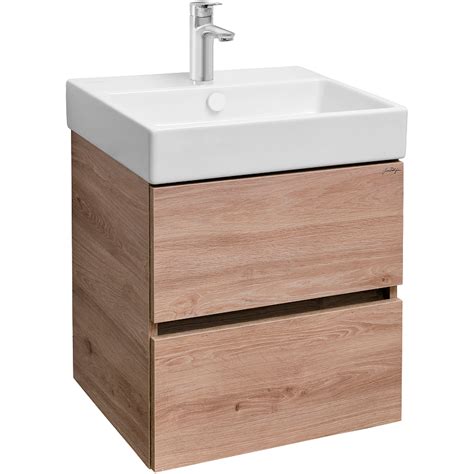 Тумба под раковину Jacob Delafon Tolbiac 48.6 см монтаж Дуб Давос цвет ...