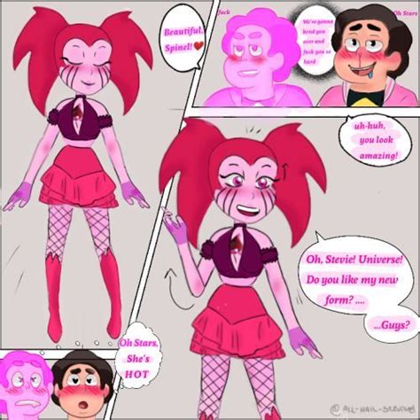 Spinel s Beautiful new form Steven X Spinel Cómic steven universe Steven universo fanart