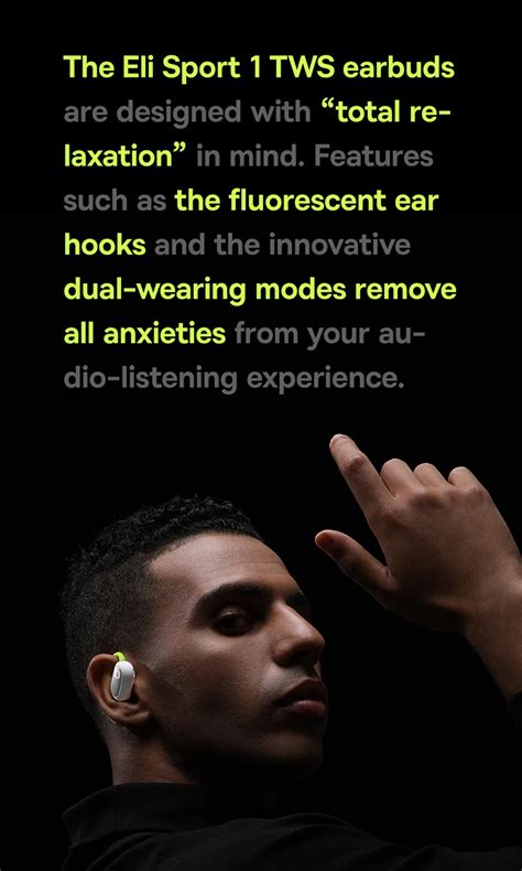 Baseus Eli Sport 1 Open Ear Earphones Bluetooth 5 3 Ows Air Conduction