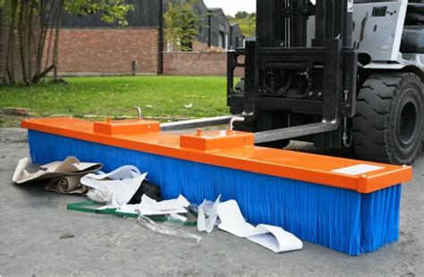Forklift Road Sweeper Attachment