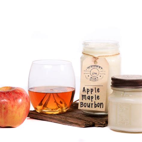 Whiskey Boat Goods Apple Maple Bourbon Scented Soy Candle