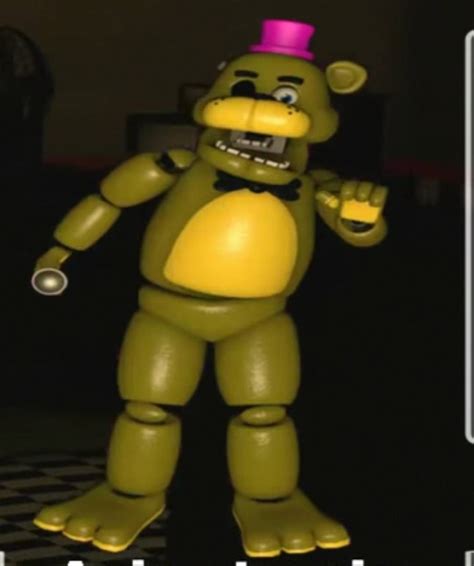 Tfafd Remastered Fredbear By Mclsr On Deviantart