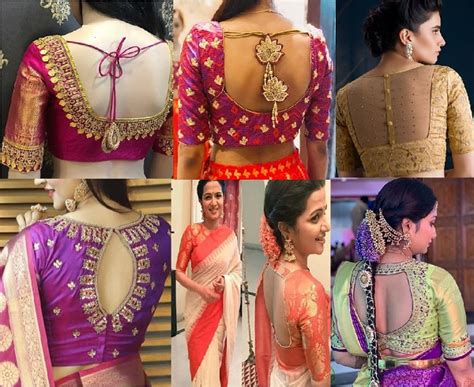 Top 50 Latest Silk Blouse Back Neck Designs 2023 Tips And Beauty