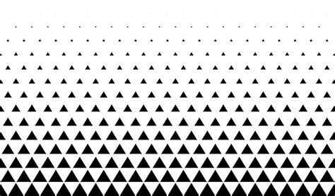 White Backdrop Adorned With Black Triangular Geometrical Design Vector
