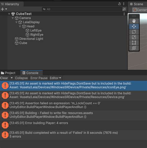 Build Fails Developer Tools The 3d•ai Forum