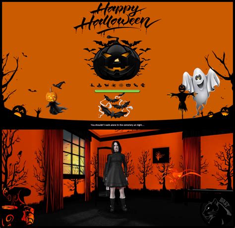 Creative Corner Bast Sims Sims Sims Loading Screen And CAS Halloween