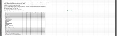 Solved Can You Answer On Excel Please With Working On How To Chegg Com